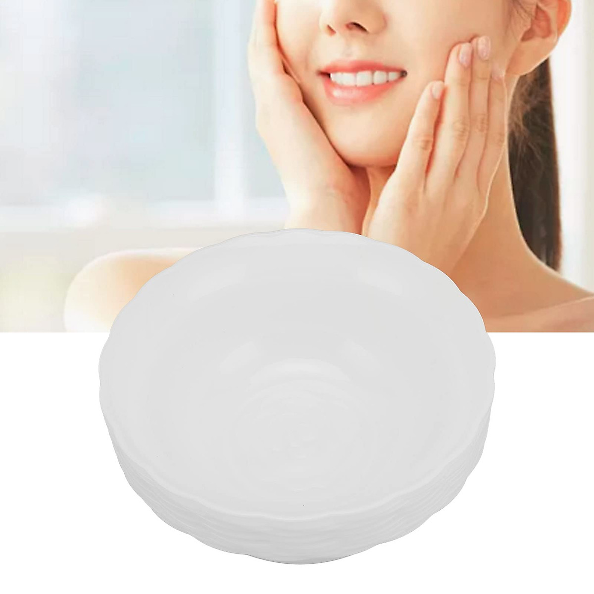 Plastic Wash Basin,10pcs Beauty Salon Spa Kitchen Wash Basin Washbasin Professional Plastic Face Hand Skin Care Wash Basin for Towel Soaking for Women Man