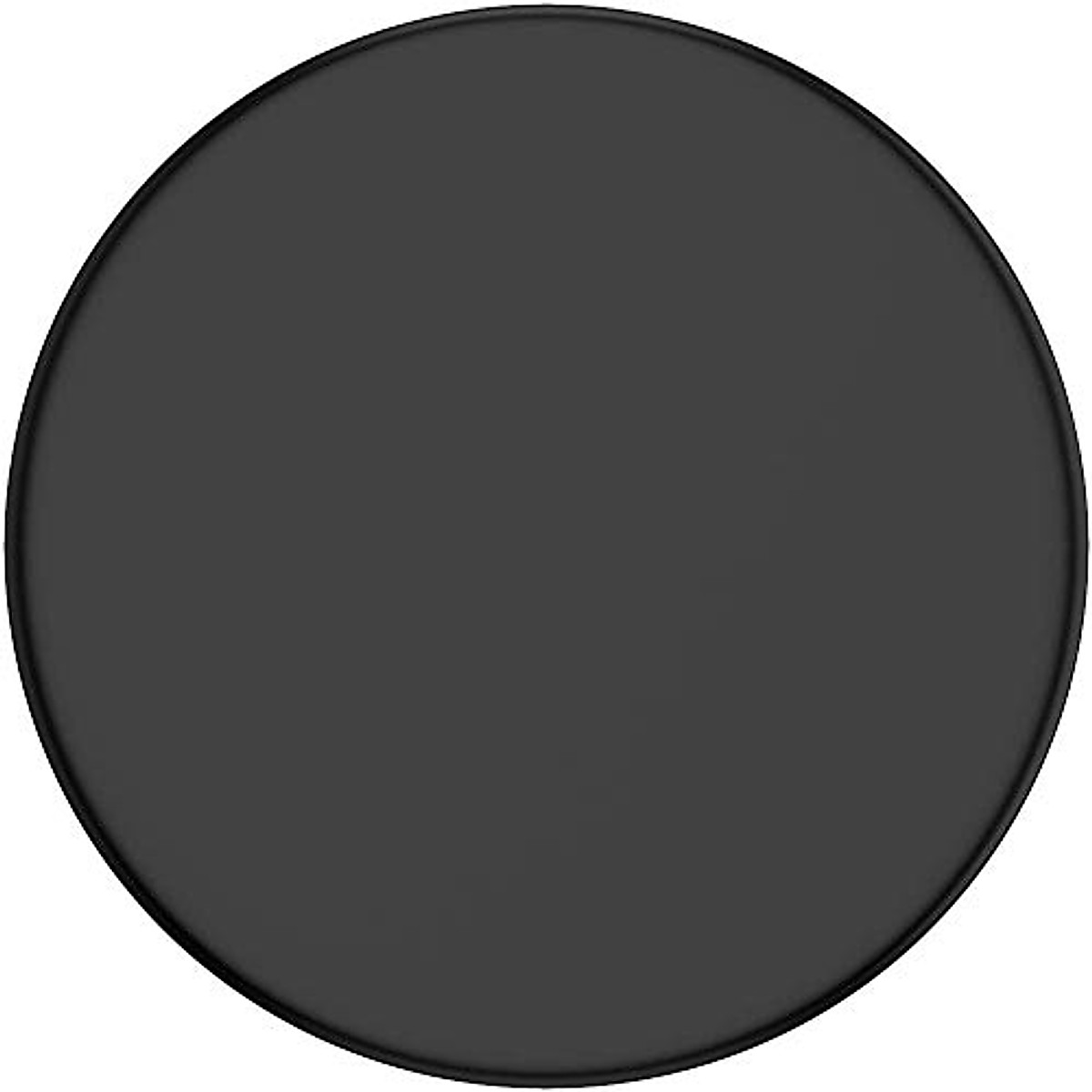 PopSockets : PopGrip Basic - Extendable Base and Grip for Smartphones and Tablets [Top Not Replaceable] - Black