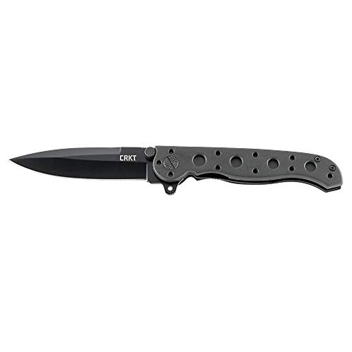 COLUMBIA RIVER KNIFE & TOOL CRKT M16-01KZ EDC Folding Pocket Knife: Everyday Carry, Black Blade, Automated Liner Safety, Nylon Handle, Pocket Clip