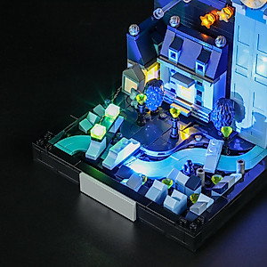BRIKSMAX Led Lighting Kit for LEGO-43232 Peter Pan & Wendy's Flight Over London - Compatible with Lego Disney Building Set- Not Include Lego Set