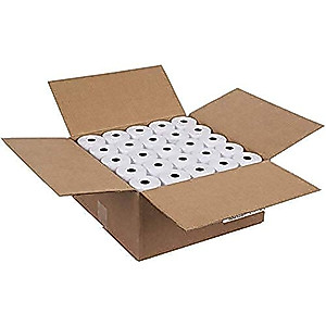 55GSM - Shrink Wrap 3 1/8 x230 Feet Clover Station Thermal Paper Rolls (1 CASE - 50 ROLLS) BPA Free M129C, M244a, M129 Star tsp100 Receipt Printer Paper from Nayelish