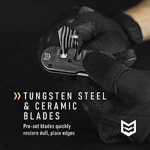 Mission Made Knife Sharpener Tactical Pocket-Size Tool