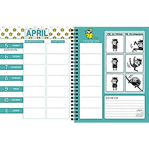 Sarah's Scribbles 16-Month 2020-2021 Weekly/Monthly Planner Calendar: Get It Together!