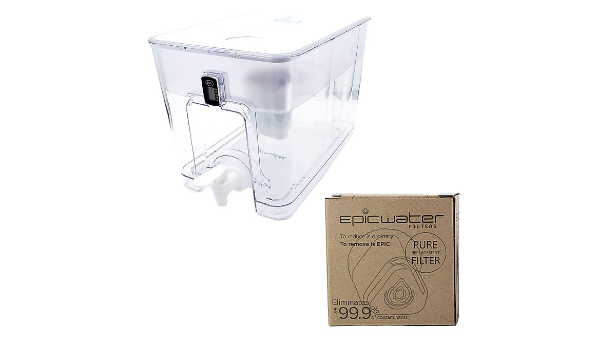 Epic Pure Water Filter Dispenser - Pure, Safe Drinking Water