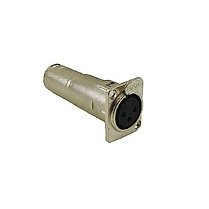 ProCraft SVP576-2 XLR Mic Female-Male Feed/Pass Thru No Solder Adapter Converter
