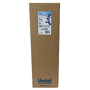 Unicel C8420 Hayward Hot Tub and Spa 8 Inch Filter Pump 200 Square Foot Replacement Cartridge for Hayward and Waterway Plastics Filters
