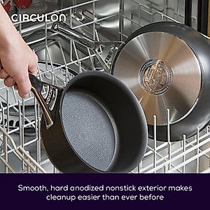 Circulon Infinite Hard Anodised Twin Pack 24Cm & 30Cm Skillets