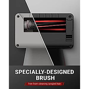 VacLife Handheld Vacuum for Pet - Hand Vacuum Cordless Rechargeable, Well-Equipped Hand Held Vacuum with Reusable Filter & LED Light, Powerful Stair Vacuum with Motorized Brush, Red (VL726)