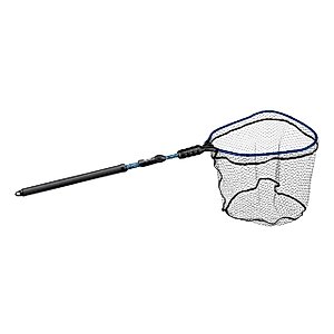 Ego S2 Slider Fishing Net, Ultimate Fishermens Tool Telescoping Handle, Replaceable Head, Salt & Freshwater, 29-60" Handle, 19x21 Inch Hoop