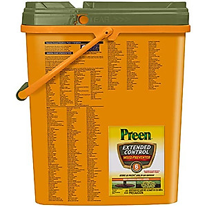 Preen 246422 Extended Control Weed Preventer - 13.75 lb. - Covers 2,245 sq. ft.