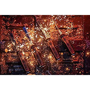 Spec Ops Tools Wood Chisel, 1" Blade, High-Carbon Steel Blade, Shock-Absorbing Grip