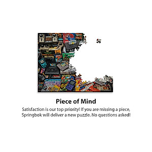 Springbok's 1000 Piece Jigsaw Puzzle Gamer's Trove, Multi
