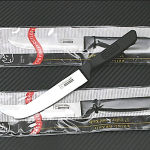 Rounded Tip Knife, Safety Blunt Knives, Cutlery for Cutting Slicing Fruit and Vegetable, Smooth Sharp blade, Slice and Cut Kitchen Tools, Round blade