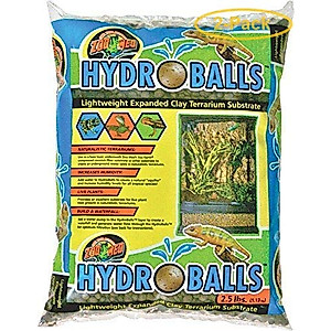 Zoo Med HydroBalls Clay Terrarium Substrate 2.5 lbs - Pack of 2
