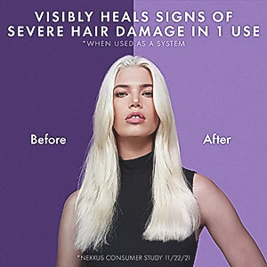 Nexxus Keraphix ProteinFusion Conditioner with Keratin Protein and Black Rice Conditioner for Damaged Hair 33.8 oz