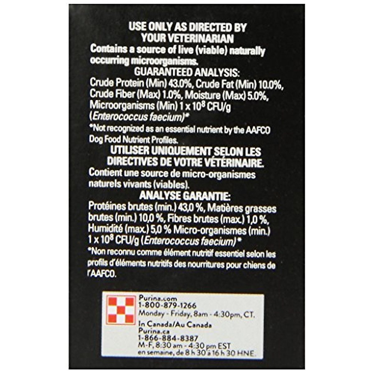 Purina Fortiflora Canine Nutritional Supplement Box, 30 Count (Pack of 3)