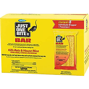 Just One Bite II Rat & Mouse Bar 8pk 8lb