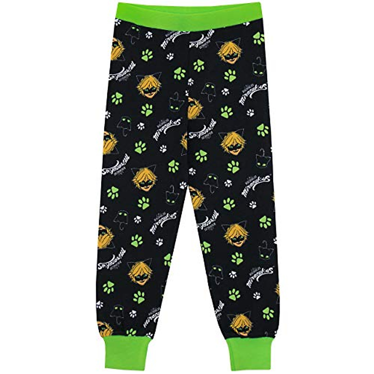 Miraculous Ladybug Boys' Cat Noir Pajamas Size 8 Multicolored