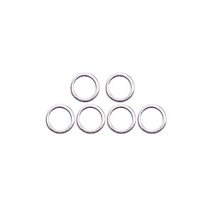 6 Pcs 90430-14M09-00 90430-14228-00 Engine Oil Drain Plug Gasket for Yamaha Outboard F100 F115 F150 F15