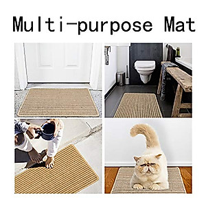 Cat Scratching Pad, Scratching Mat,Scratch Pads,Cat Scratcher Rug Natural sisal Rope Carpet