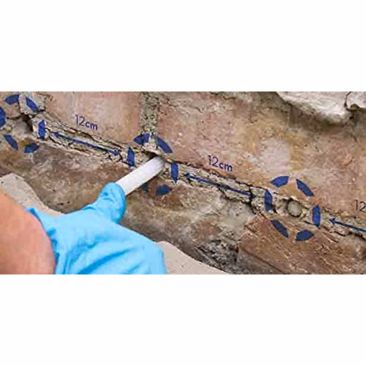 Dryrod SDS Drill Bit - 0.4724" (12mm) Diameter x 11.811"(300mm) Length. Masonry Drill Bit for Damp Proofing, DPC