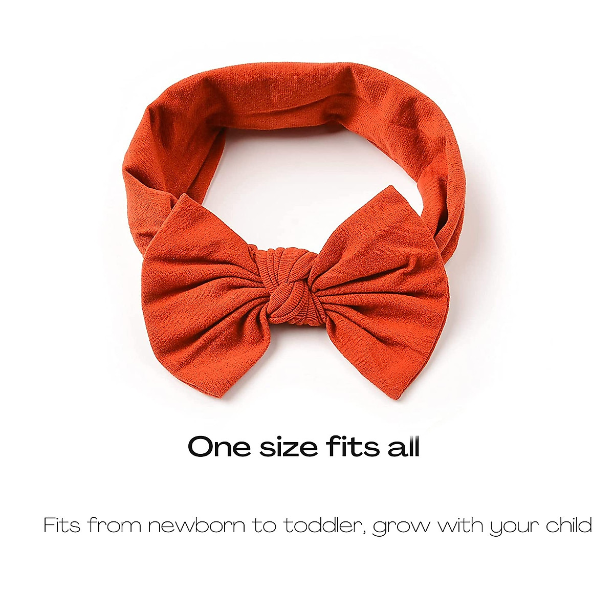 Prohouse 21PCS Baby Nylon Headbands Hairbands Hair Bow Elastics for Baby Girls Newborn Infant Toddlers Kids