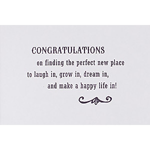 Hallmark Housewarming Card (Home is Where You Hang Your Dreams)