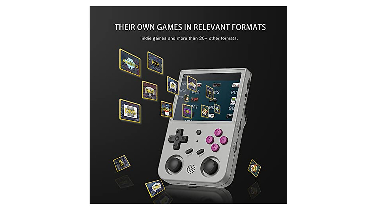 RG353V Handheld: Dual OS Android & Linux Retro Gaming Console