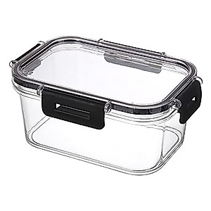 Vetitkima Food Storage Containers With Lids Airtight, Crisper Refrigerator Rectangular Kitchen Thickening Box Storage Box