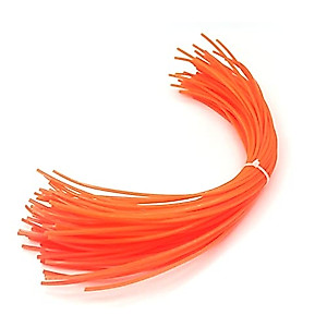 QUASION WA0050 Flex-A-Line 60-Pack 13.8" Replacement Line Compatible with Worx WG430 Electric Leaf Mulcher