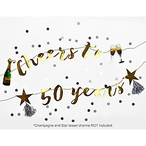 Make Your Own Banner in Gold - Say Anything Banner - Metallic Gold - BIrthday Party, Baby Shower, Bridal Shower, Graduation Party