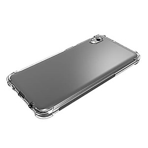 PUSHIMEI Samsung A10e Case,Galaxy A10e Case, Soft TPU Crystal Transparent Slim Anti Slip Full-Body Protective Phone Case Cover for Samsung Galaxy A10e (Clear Anti-Shock TPU)