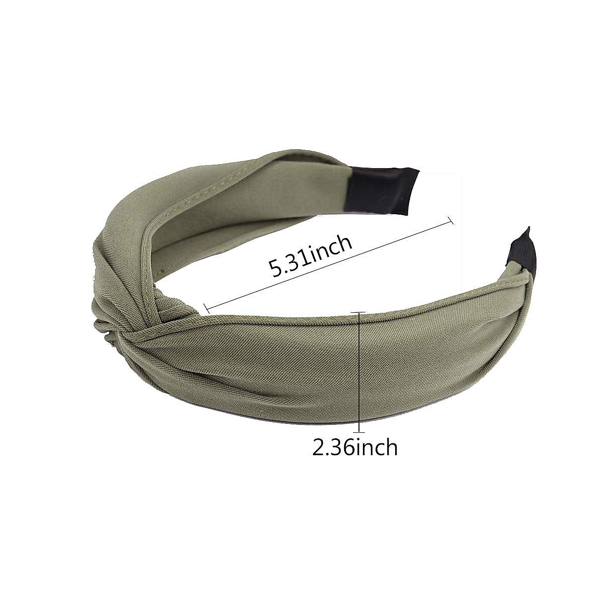 CellElection 6PCS Top Knot Headband for Women Wide Knotted Headbands Twist Turban Headwrap Elastic Hair Band Fashion Hair Accessories for Women Girls Children