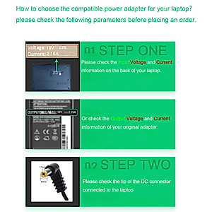 19V 2.15A 40W AC Power Adapter Charger for Acer Aspire One A150 A110 AO532h AO722 D150 D250 D255 D260 D270 KAV60 NAV50 PAV70 ZA3 Chromebook C7 C710 PA-1300-04 DP-30JH B ADP-40TH AK.040AP.024