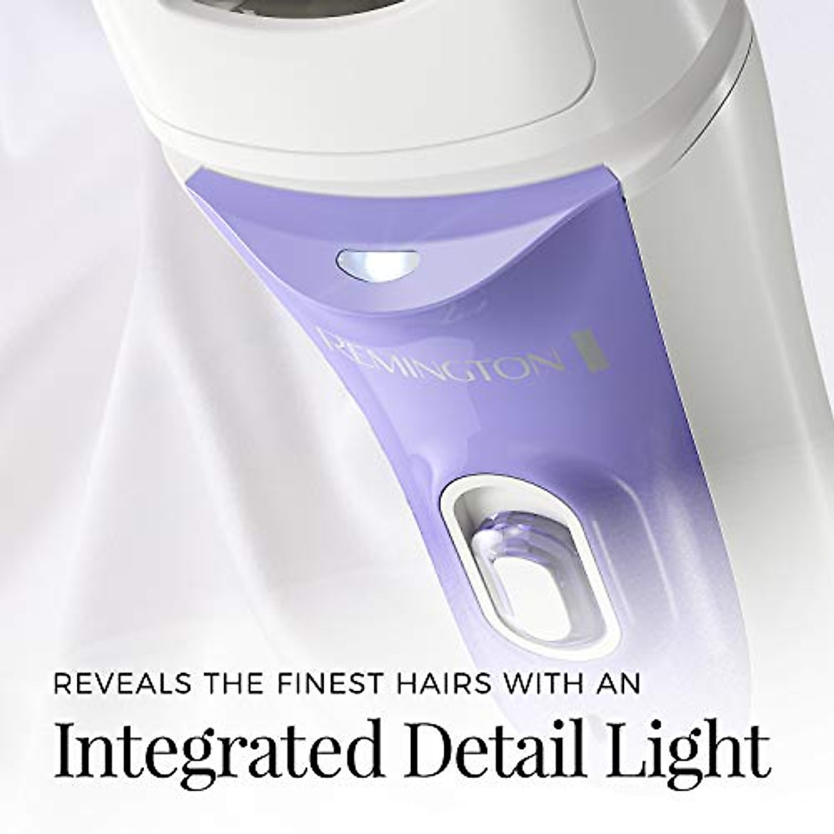 Remington Smooth & Silky Deluxe Rechargeable Epilator, Purple, EP7030E