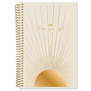 bloom daily planners 2024 Pocket Planner - 4” x 6” - (January 2024 - December 2024) - MINI Weekly/Monthly Agenda Organizer & Calendar Book - Cleerely Stated