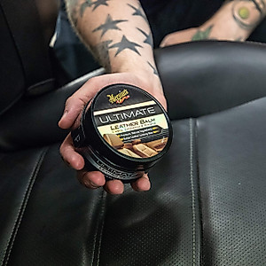Meguiar's G18905EU Ultimate Leather Balm 160g Leather Cleaner Leather Conditioner Leather Protectant