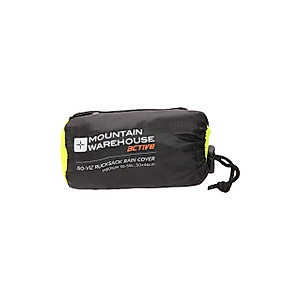 Mountain Warehouse Iso-Viz Backpack Cover 35-55L Yellow