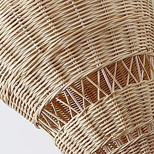xiuersty Rattan Hot Air Balloon Wall Decor Woven Wall Hanging Hot Air Balloon for Kids Room Art Photography Apartment Dorm Room Backdrop Pendant Decoration