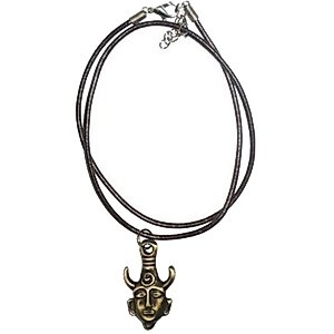 Costume Agent Supernatural Dean Winchester Mask Amulet Pendant Necklace