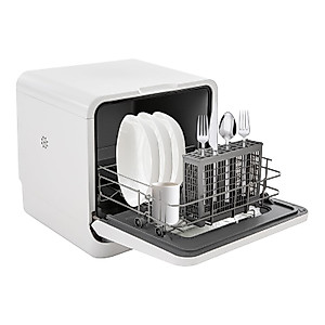 Countertop Dishwasher, Portable Dishwasher With Water Tank,5 Wash Programs 3-in-1 Mini Dishwasher -Cleaning- Drying, &Storage