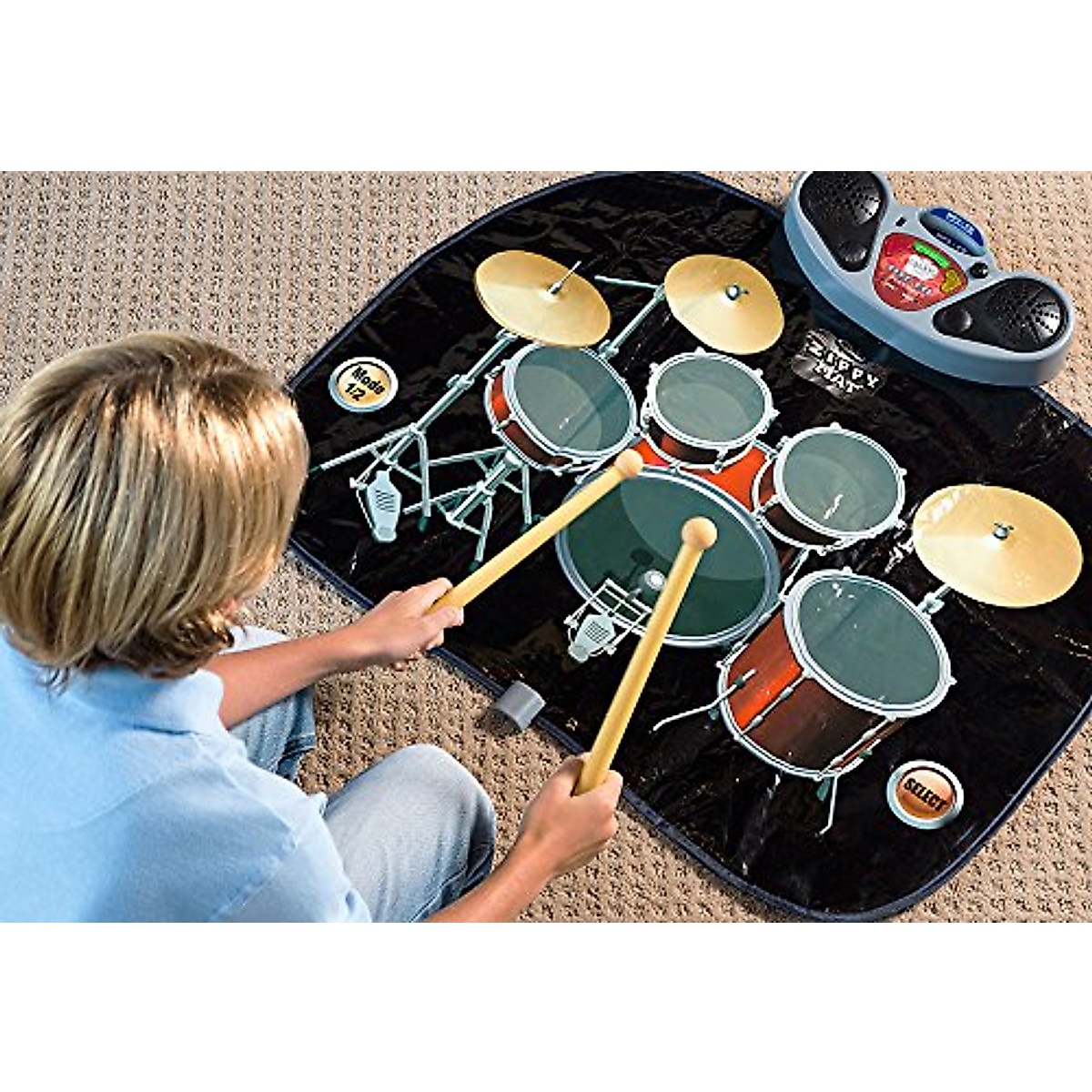 Sharper Image Rock 'N' Roll Electronic Drum Mat