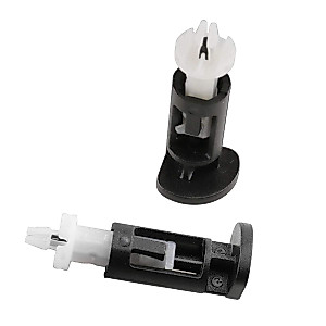 E-outstanding Heatsink Mount Pin 8PCS Plastic Fastener Mounting Clips Heatsink CPU Pins for Intel LGA 775 Socket CPU Cooler Heatsink Fans