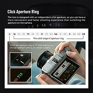TTARTISAN (2022 Upgrade) TTartisan 27mm F2.8 Autofocus Lens, Compatible with Fuji X-Mount Cameras XS10 X-E4 X-T10 X-T20 X-T3 X-T4 X-T100 X-T200 X-T30 X-Pro1 X-Pro2 X-Pro3 X-E1 (Titanium-27mm F2.8)