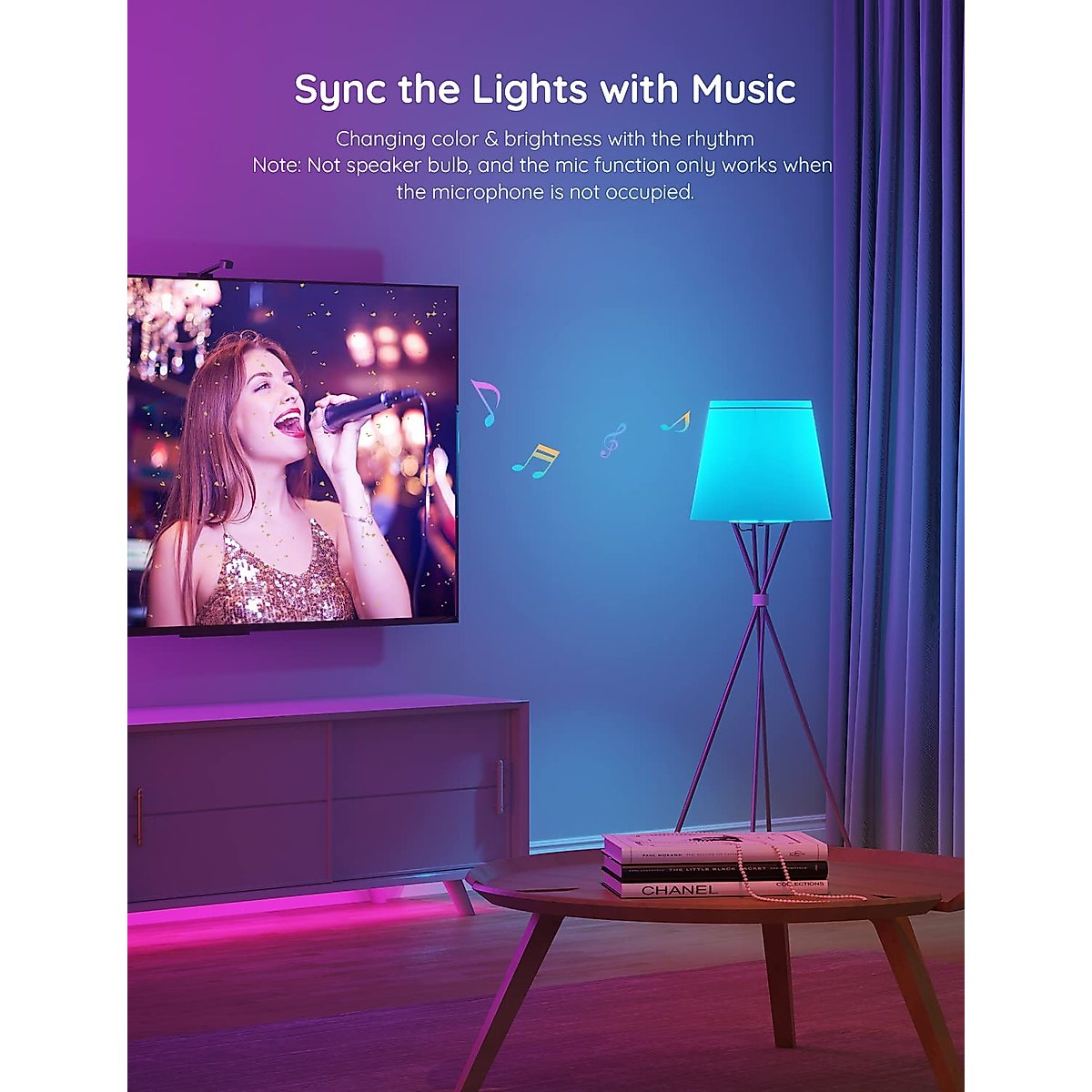 Govee Smart Plug, WiFi Bluetooth Outlets 4 Pack Bundle Smart Light Bulbs, WiFi Bluetooth Color Changing Light Bulbs Work with Alexa and Google Assistant