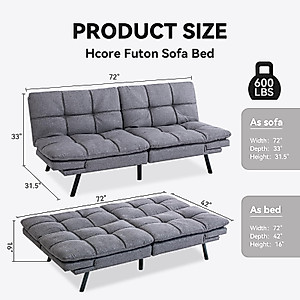 Hcore JC-HSF Sofabed, Grey