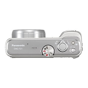 Panasonic Lumix DMC-TZ1S 5MP Compact Digital Camera with 10x Optical Image Stabilized Zoom (Silver)