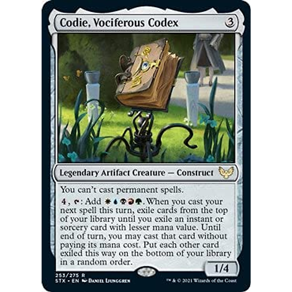 Magic: the Gathering - Codie, Vociferous Codex (253) - Foil - Strixhaven: School of Mages