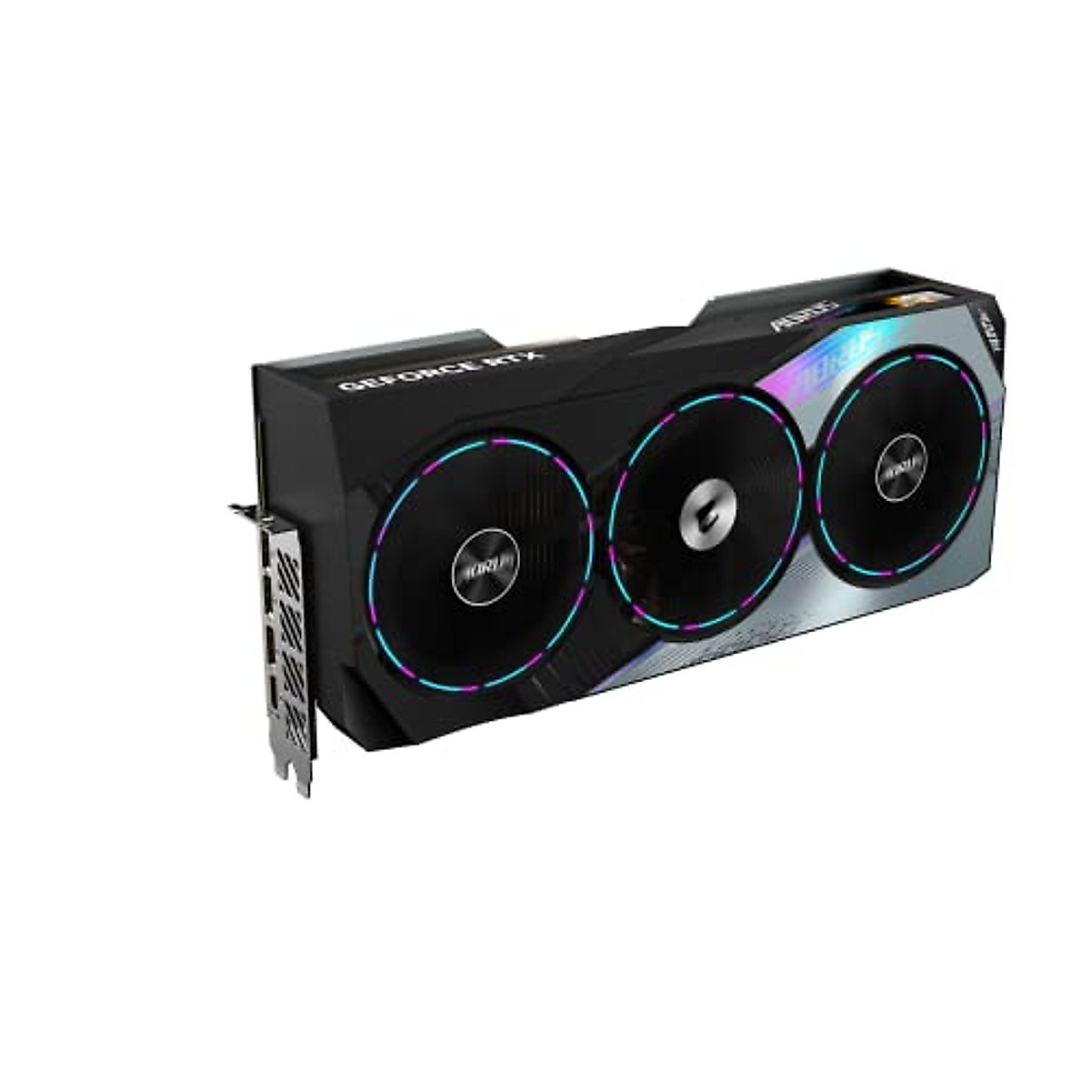 Gigabyte GeForce RTX 4090 AORUS Master 24GB Graphics Card - 24GB GDDR6X, 384bits, LCD Edge View, RGB Fusion, Core 2550Mhz, Metal Back Plate, DP 1.4, HDMI 2.1a, NVIDIA DLSS 3, GV-N4090AORUS M-24GD