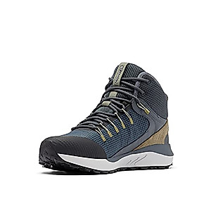 Columbia Men's Trailstorm Mid Waterproof, Graphite/Creek, 12